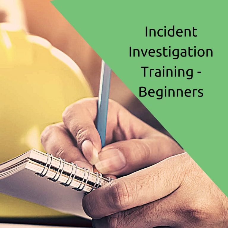 Incident Investigation Training - Beginners - Kevin Ian Schmidt