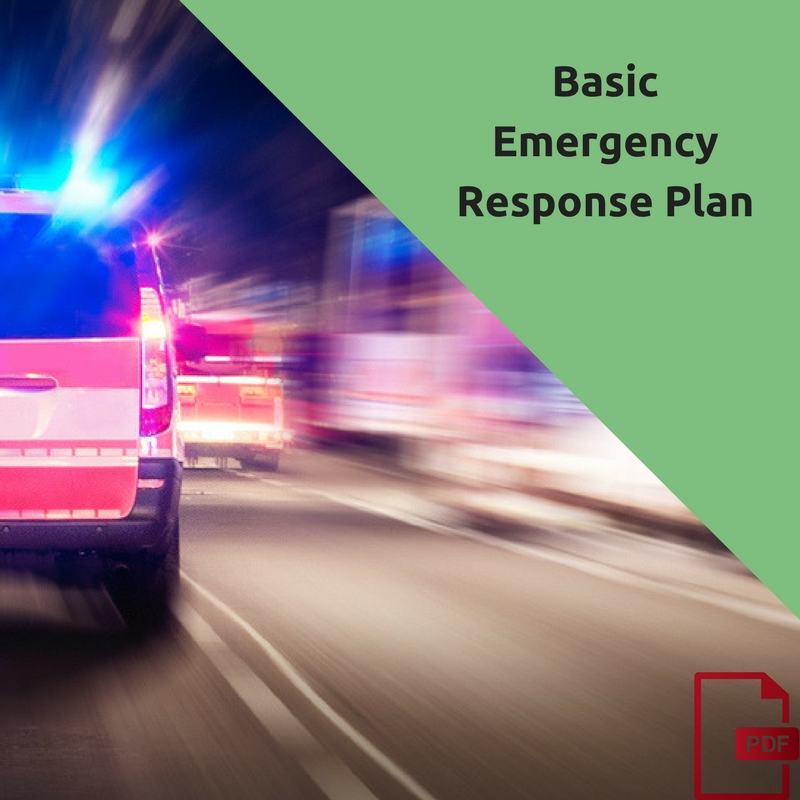 Basic Emergency Response Plan - Kevin Ian Schmidt